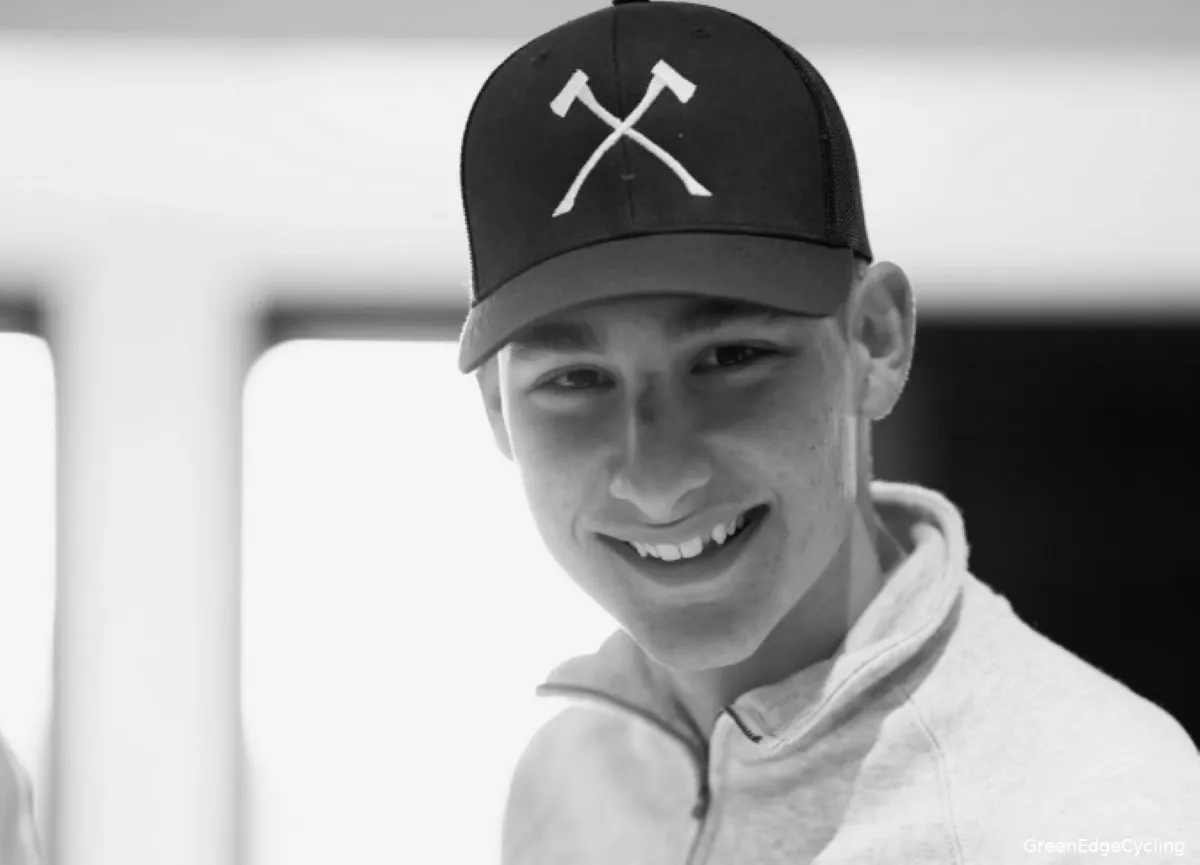 Tadej Pogacar makes time in Italy to pay his respects to late rider