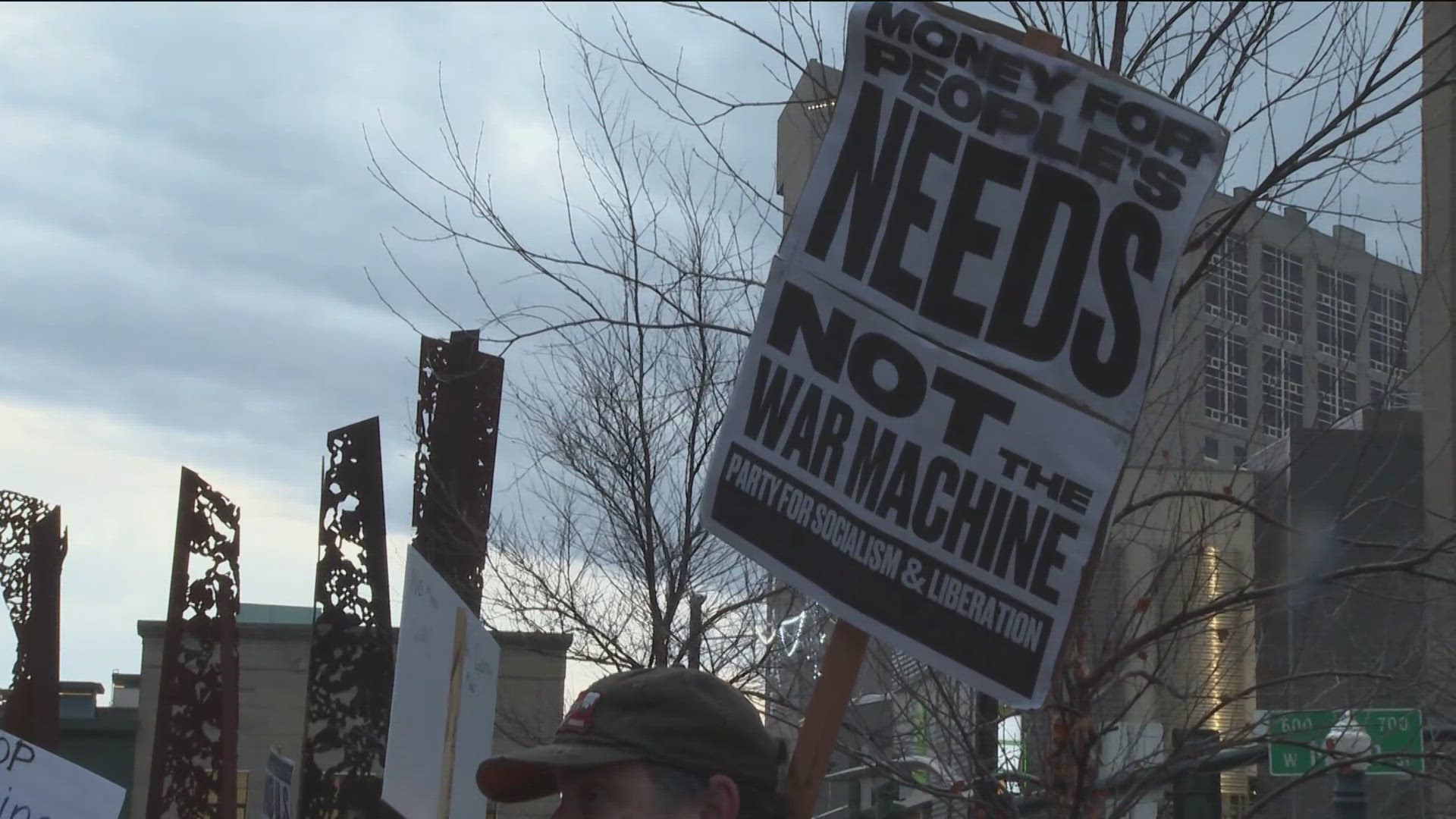 Dozens protest in Boise as Trump takes on Venezuela