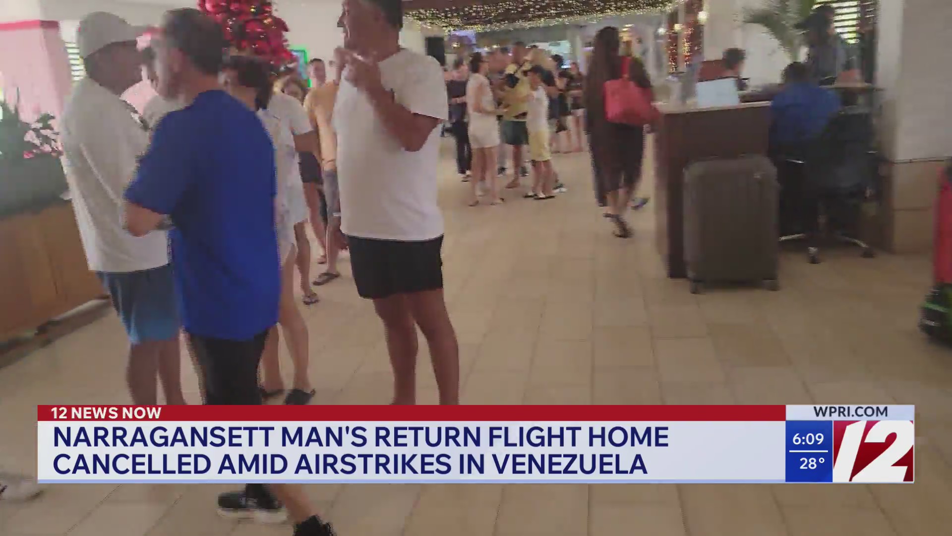 Narragansett man's return flight cancelled amid military strike in ...