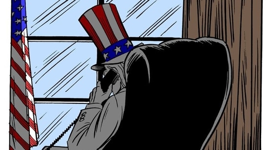 Political cartoon from 2007 predicting US operation against Venezuela ...