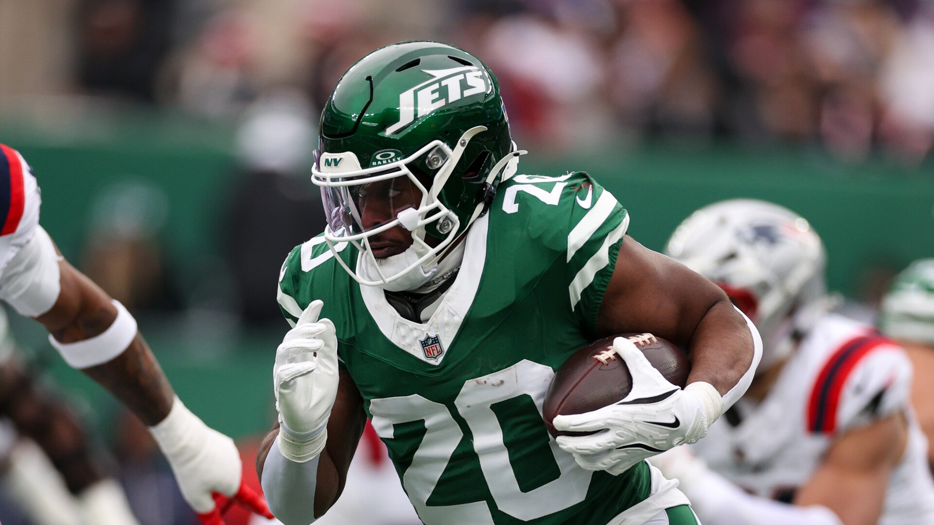 Breece Hall will not play on Sunday