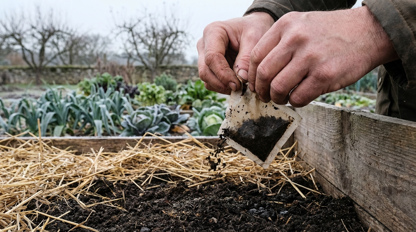 Jardin en janvier : avec le tri des biodéchets, ces sachets de boisson ...