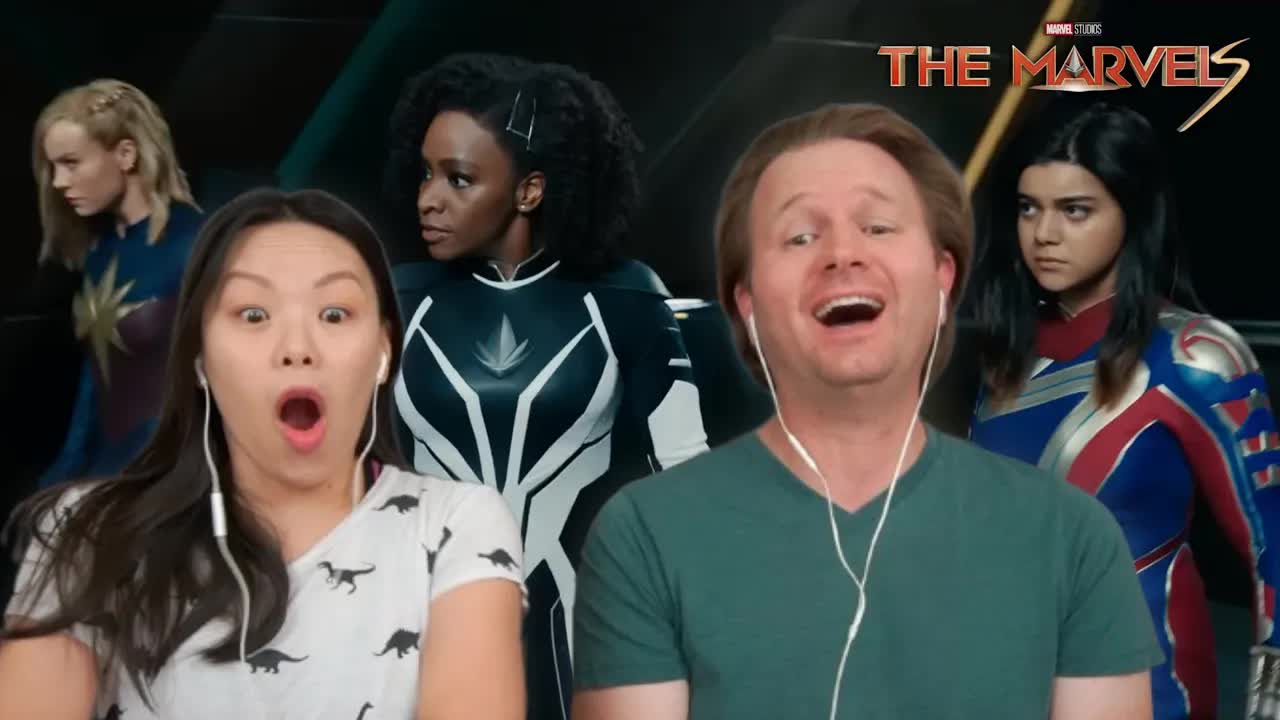 Marvels Official Trailer | Reaction & Review | Captain Marvel 2