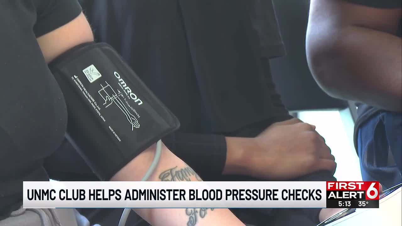 UNMC students host blood pressure screenings to address hypertension