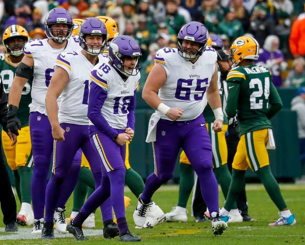 Minnesota Vikings vs. Green Bay Packers broadcast map — will you be ...