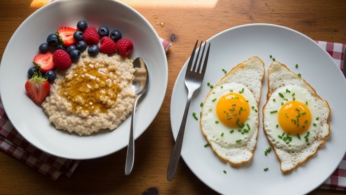 Healthy breakfast: Which is better, eggs or oatmeal?
