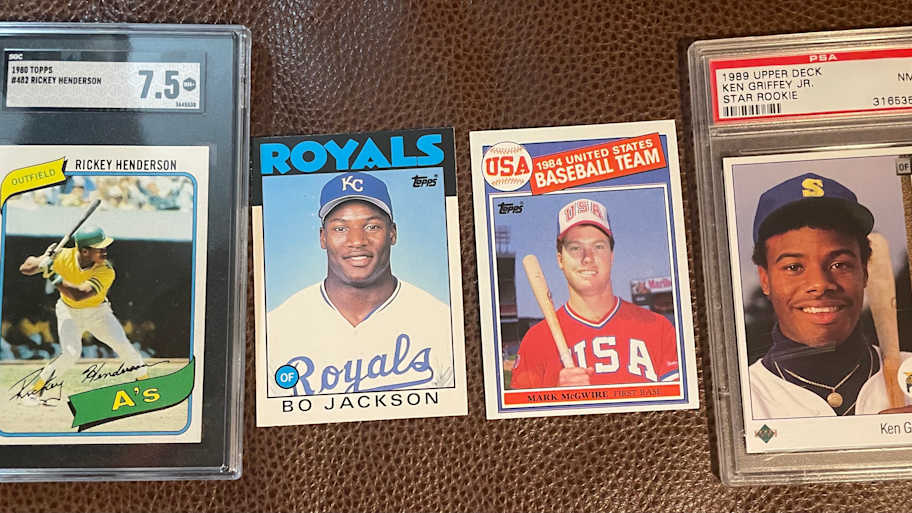 The 15 best rookie baseball cards of the 1980s