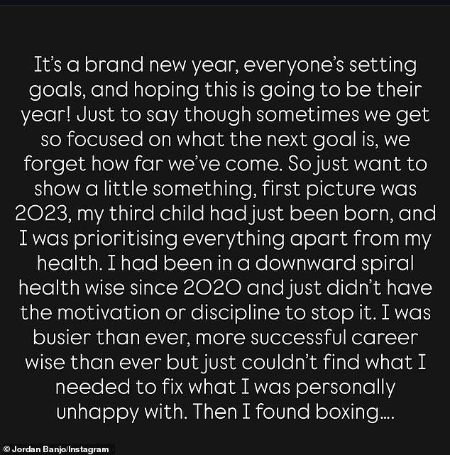 Diversity's Jordan Banjo shows off his dramatic weight loss as he ...