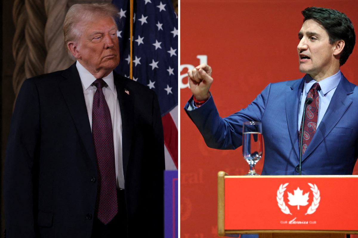 Trudeau shoots back at Trump's annexation threats: "There isn't a ...