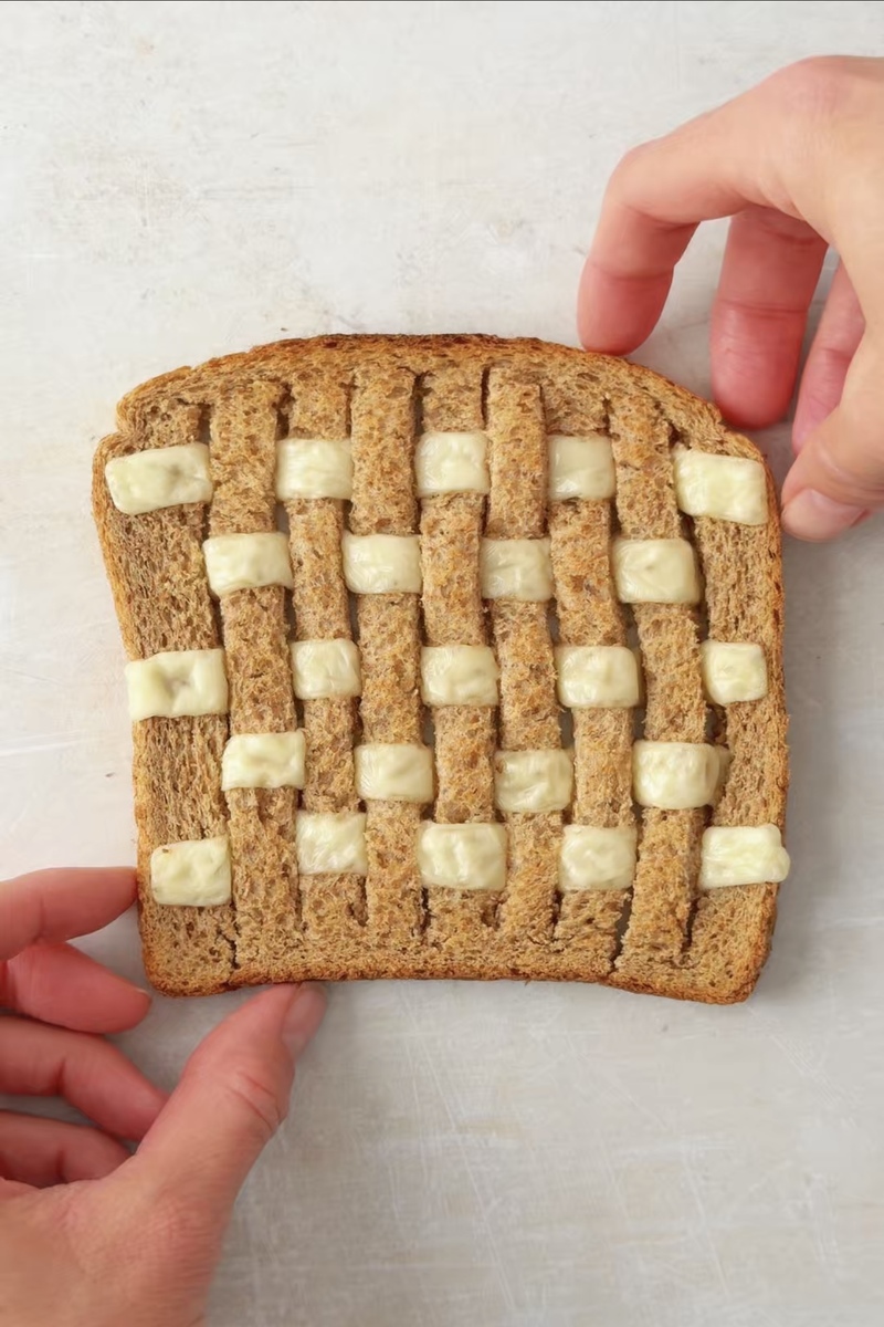 Bánh mì nướng dệt (phiên bản bánh mì nâu)