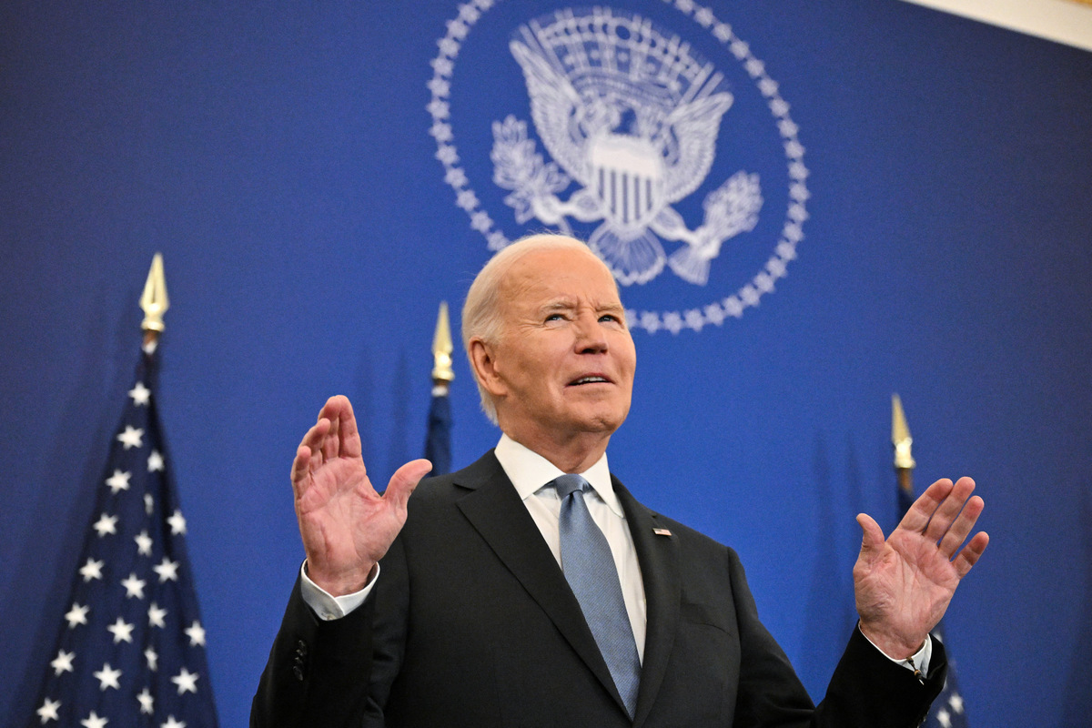 Biden says America is stronger on the world stage in foreign policy ...