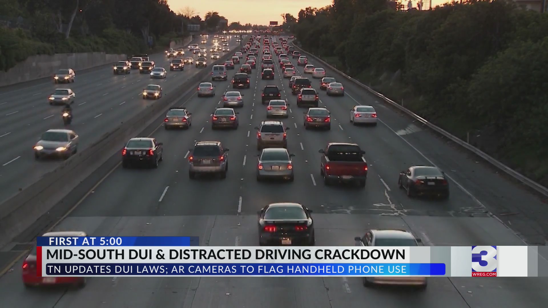 Mid-South law enforcement crack down on impaired, distracted drivers