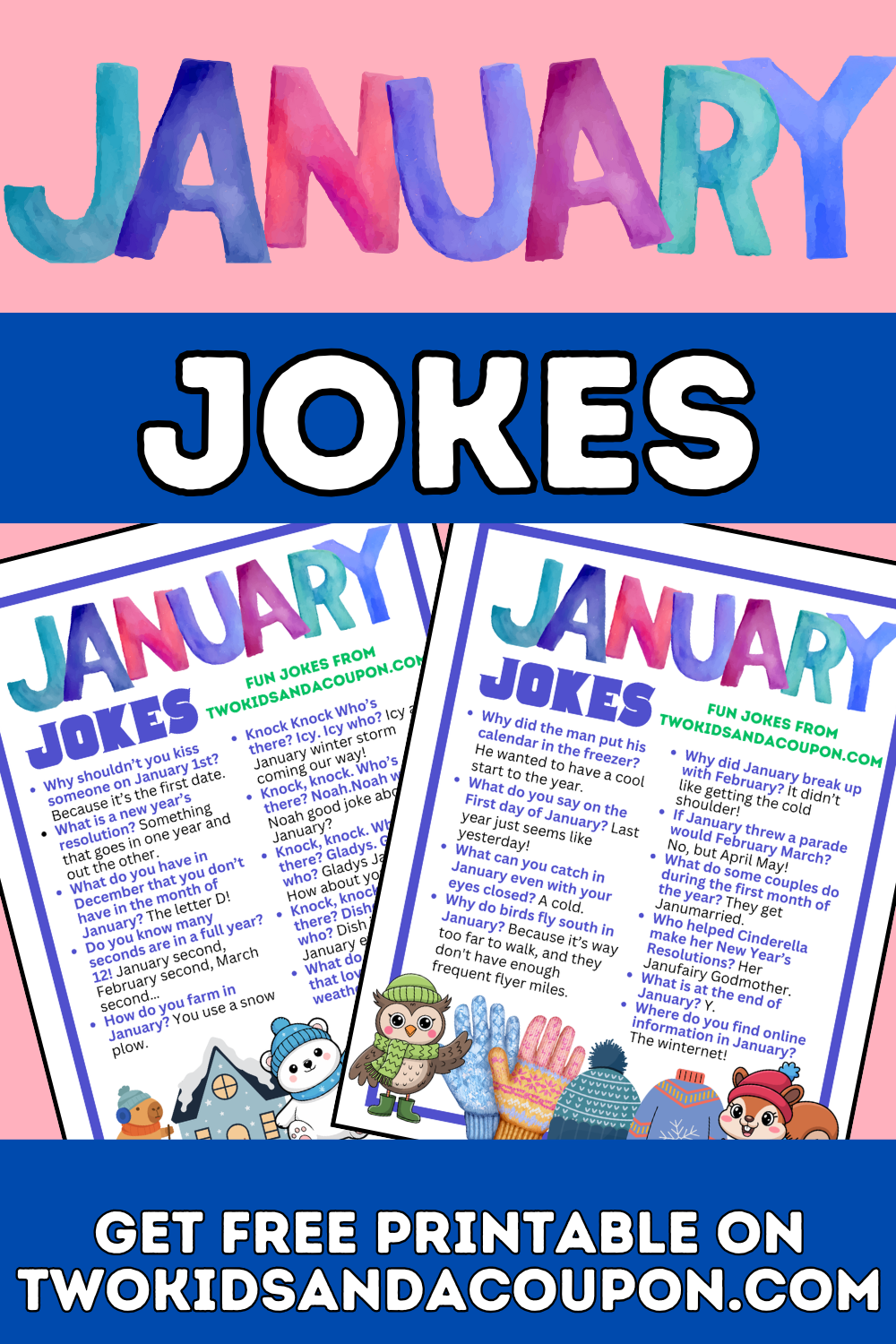 January jokes to thaw out some smiles