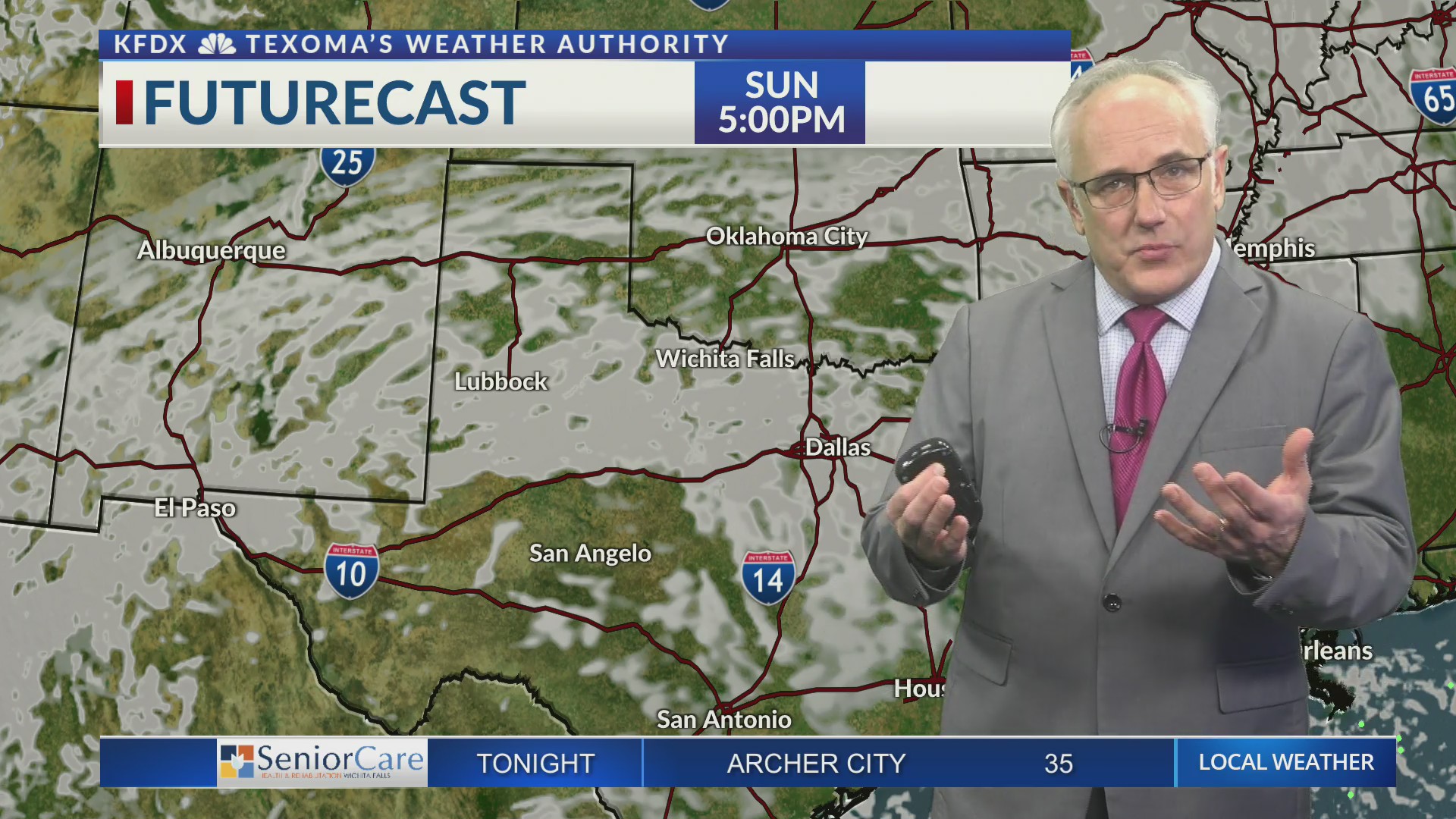 John's Saturday evening forecast (1/3)