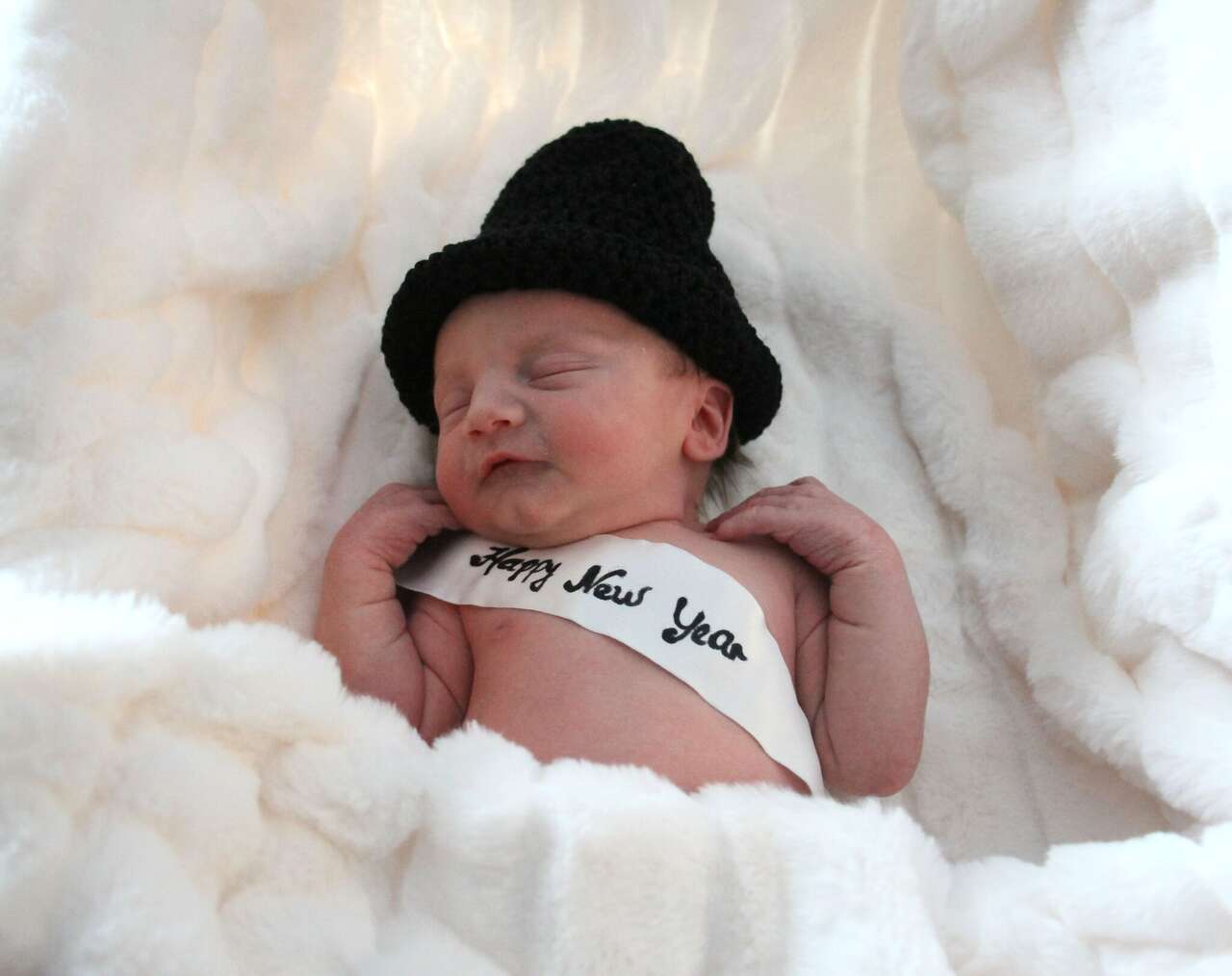 Verona couple welcomes Huron County's first baby of 2026