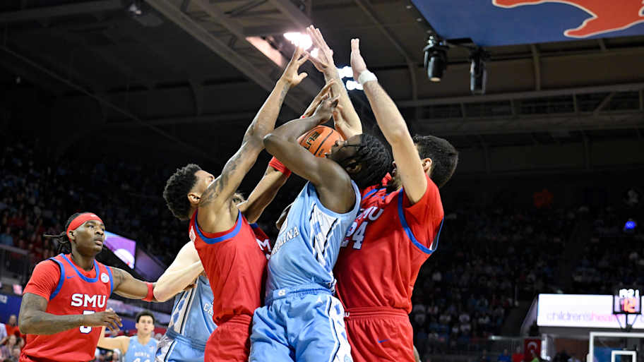 North Carolina's win streak snapped in loss to SMU