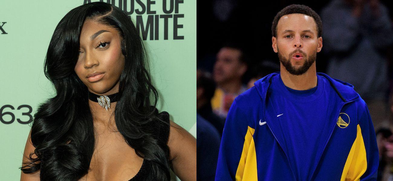 Stephen Curry co-signs Angel Reese in a major way, sports her debut ...