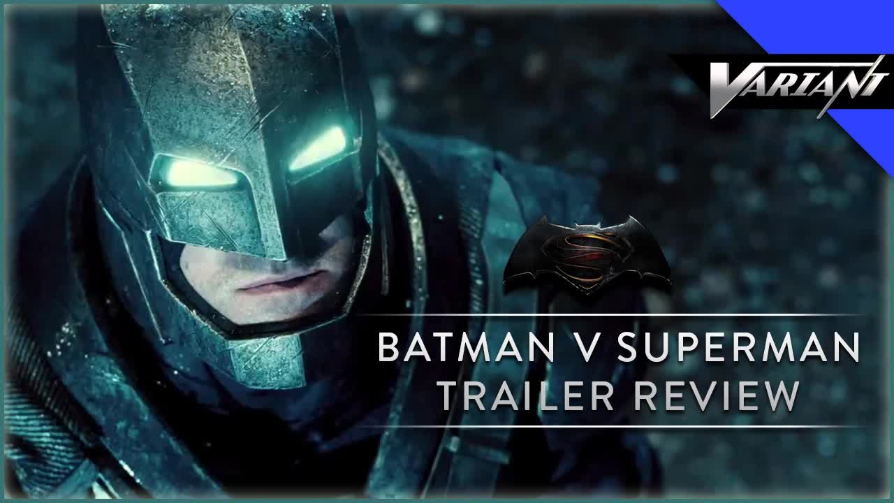One shot: Batman v Superman trailer