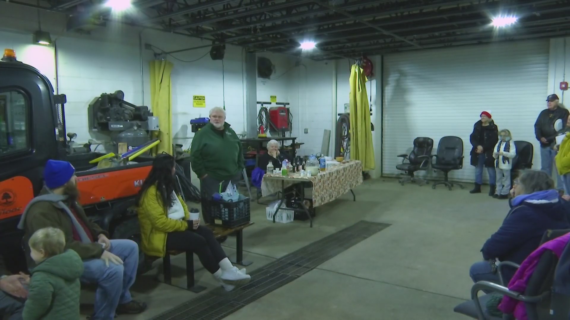 First maple tree of the year tapped at Spring Hill Arboretum