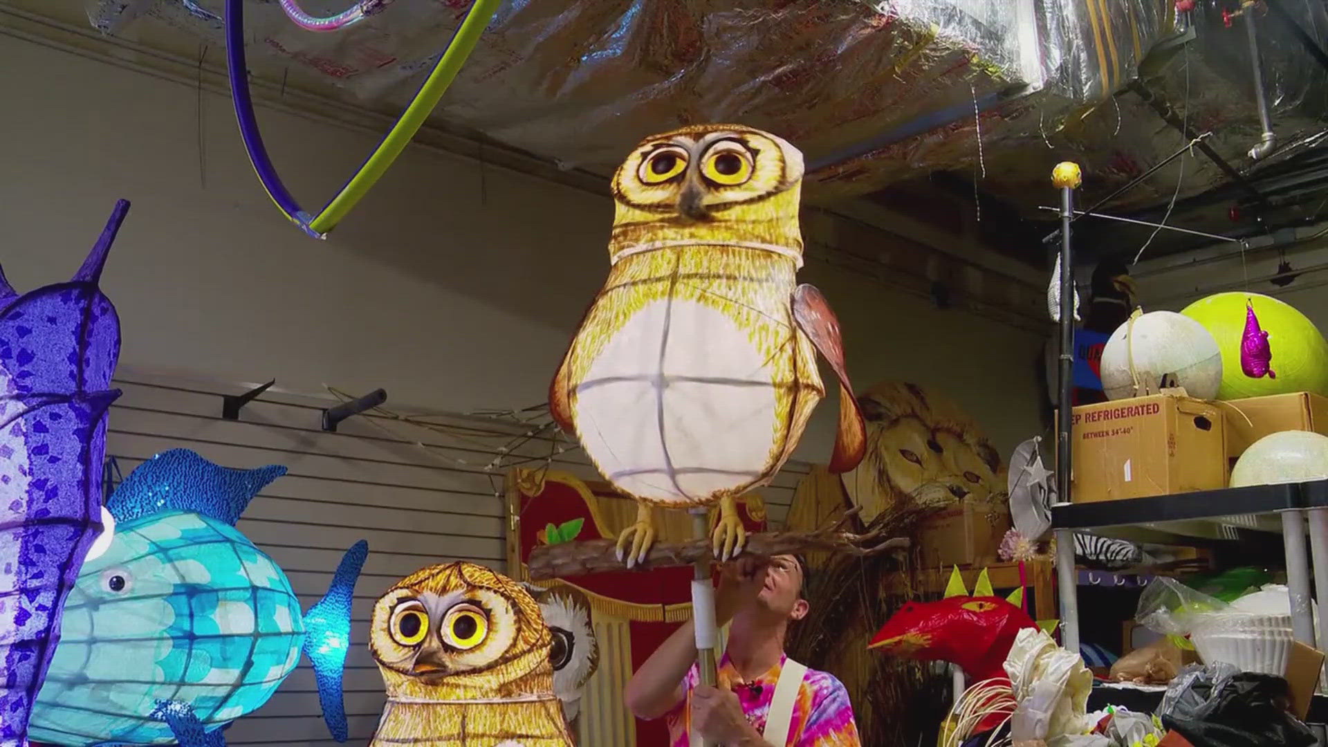 North Carolina group turns trash into treasure, building glowing ...