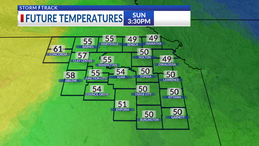 Another cool night with warmer temperatures on the way