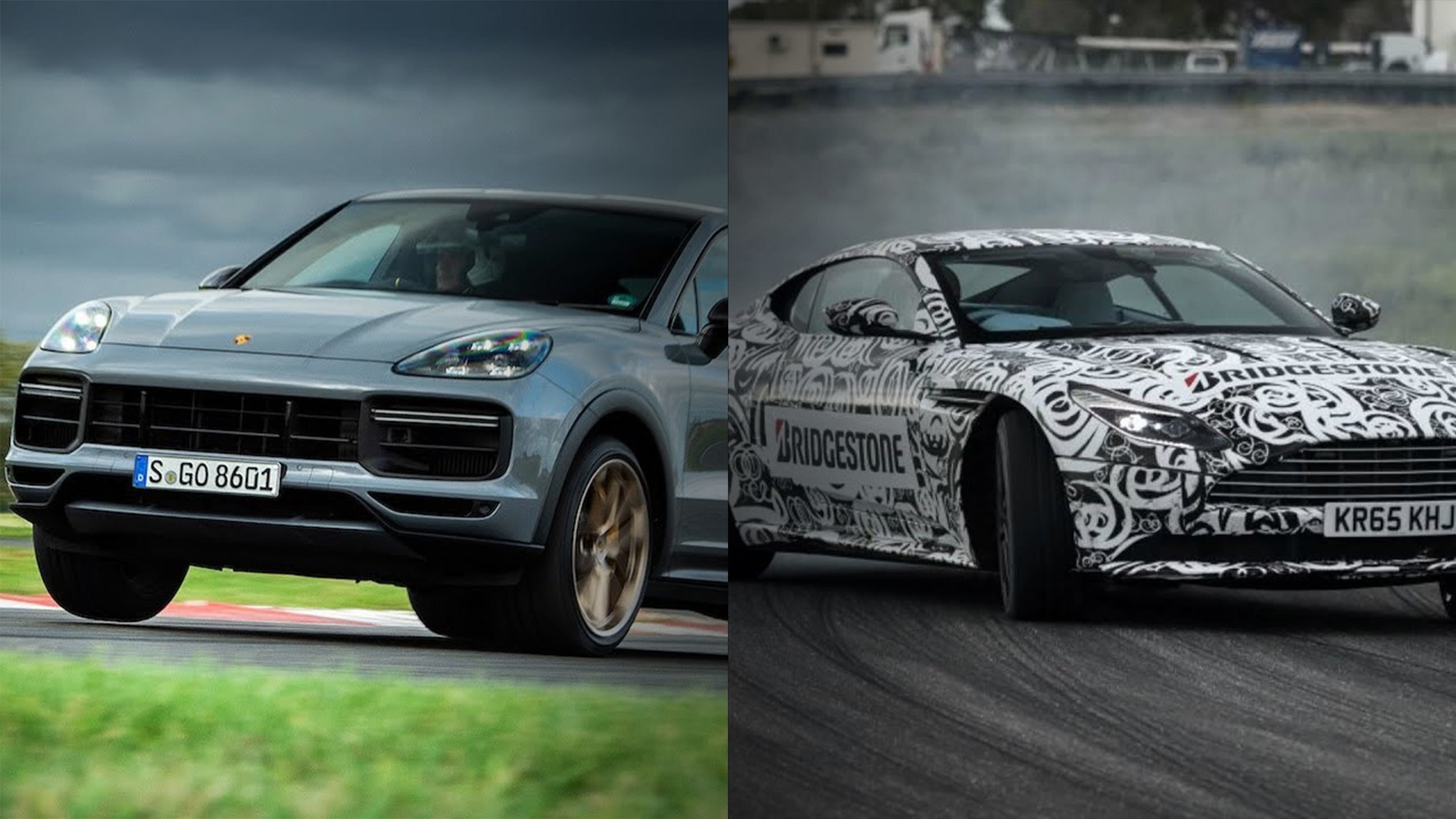 Porsche Cayenne Turbo GT v/s Aston Martin DB11