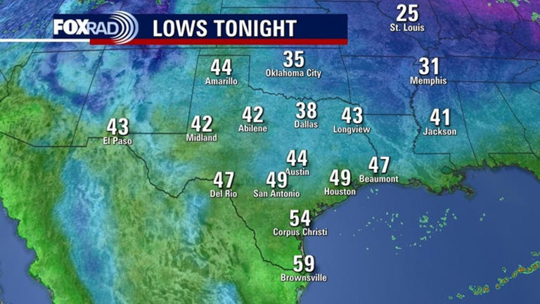 Houston weather: Slightly cooler for Sunday