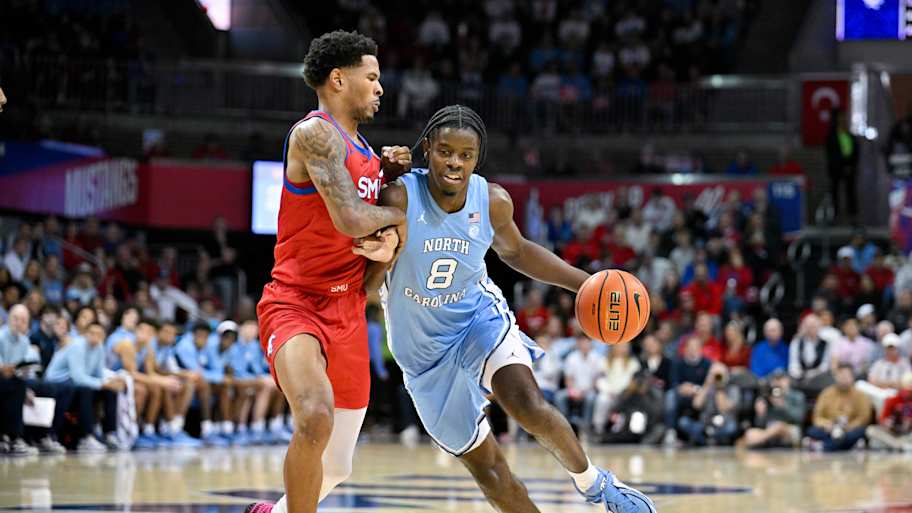 North Carolina's win streak snapped in loss to SMU