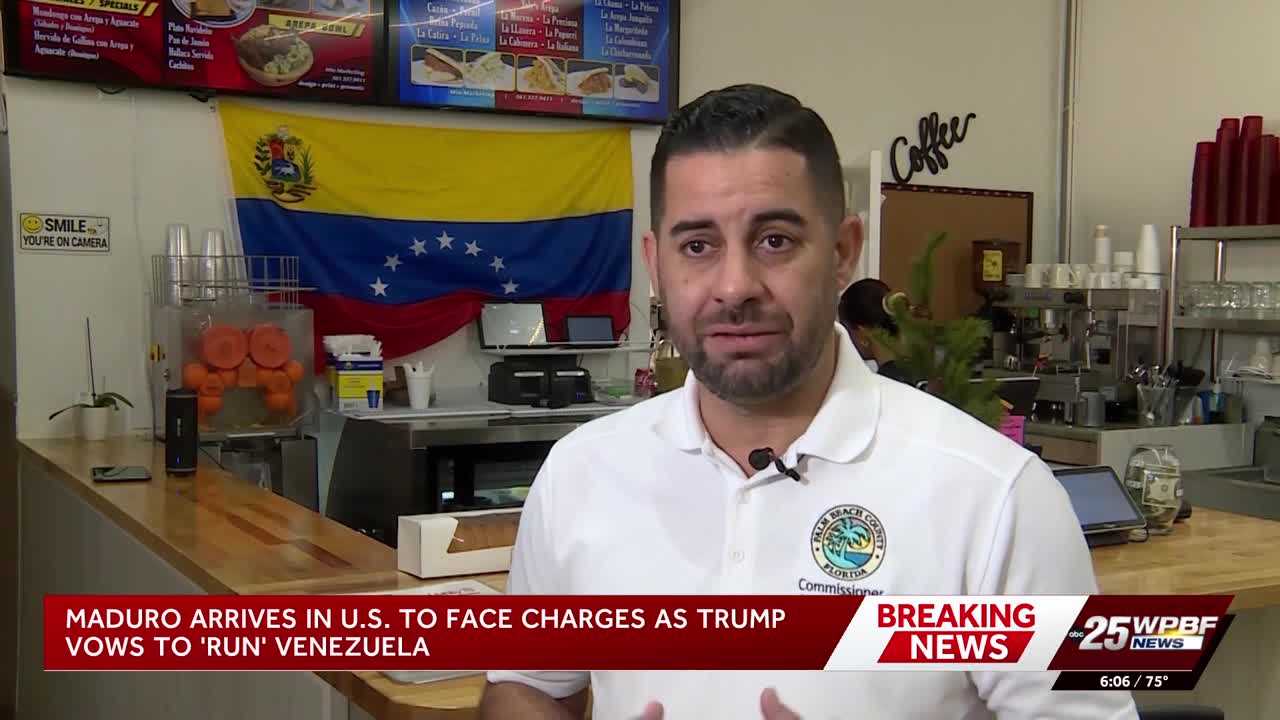 Venezuelan community celebrates what they call a new beginning