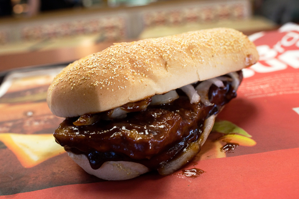 McDonald’s faces lawsuit claiming McRib contains no actual rib meat