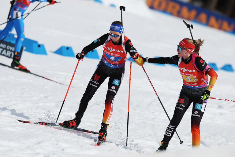 Unglaubliche Aufholjagd nicht belohnt! Deutsche Biathlon-Staffel ...