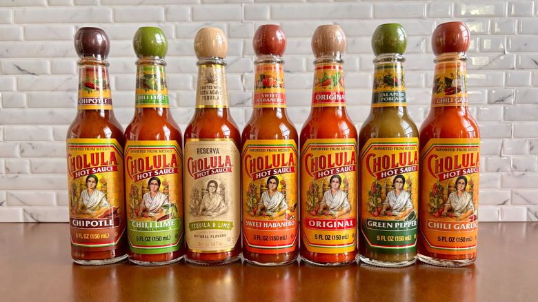 All 8 Cholula hot sauce flavors, ranked