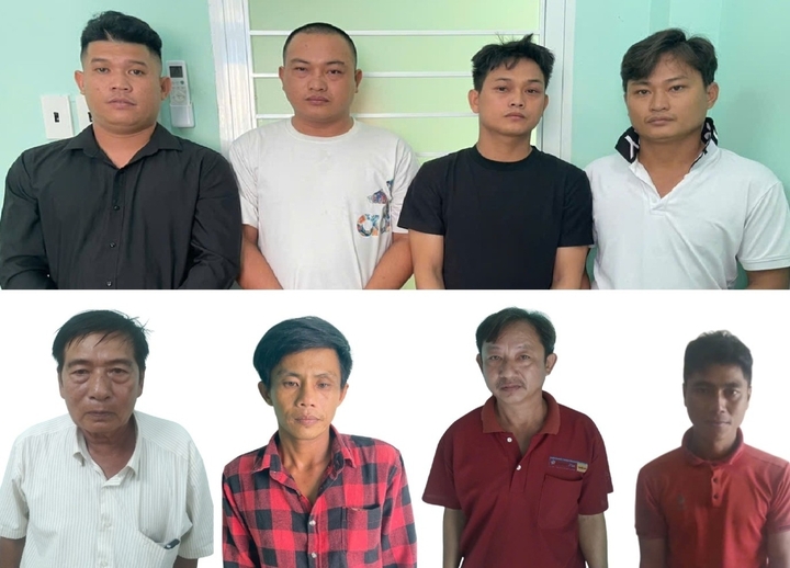 Bắt nhóm giả 'cò lúa' ở An Giang lừa thương lái hơn 3,3 tỷ đồng tiền cọc