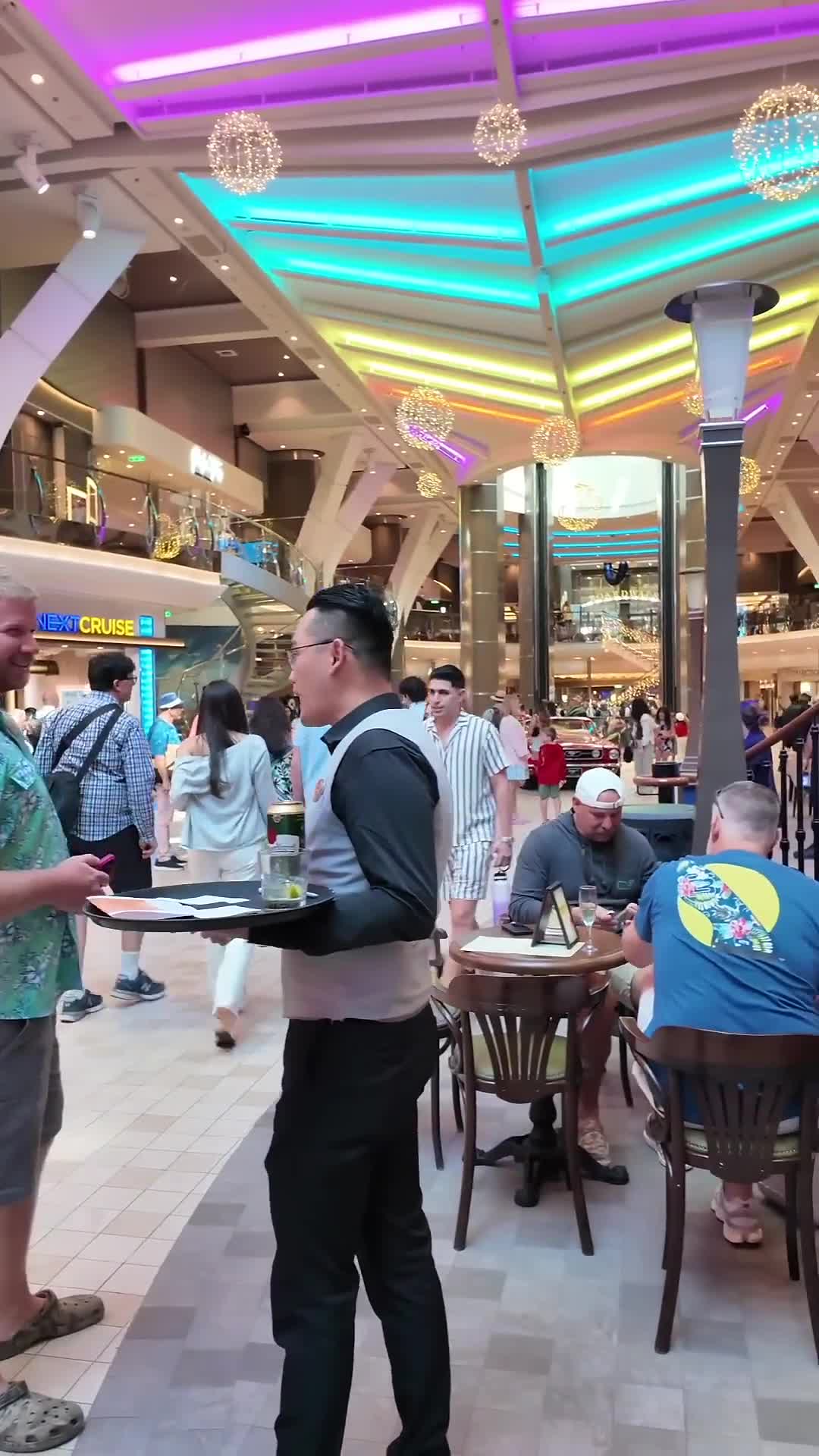 First steps on the Wonder of the Seas