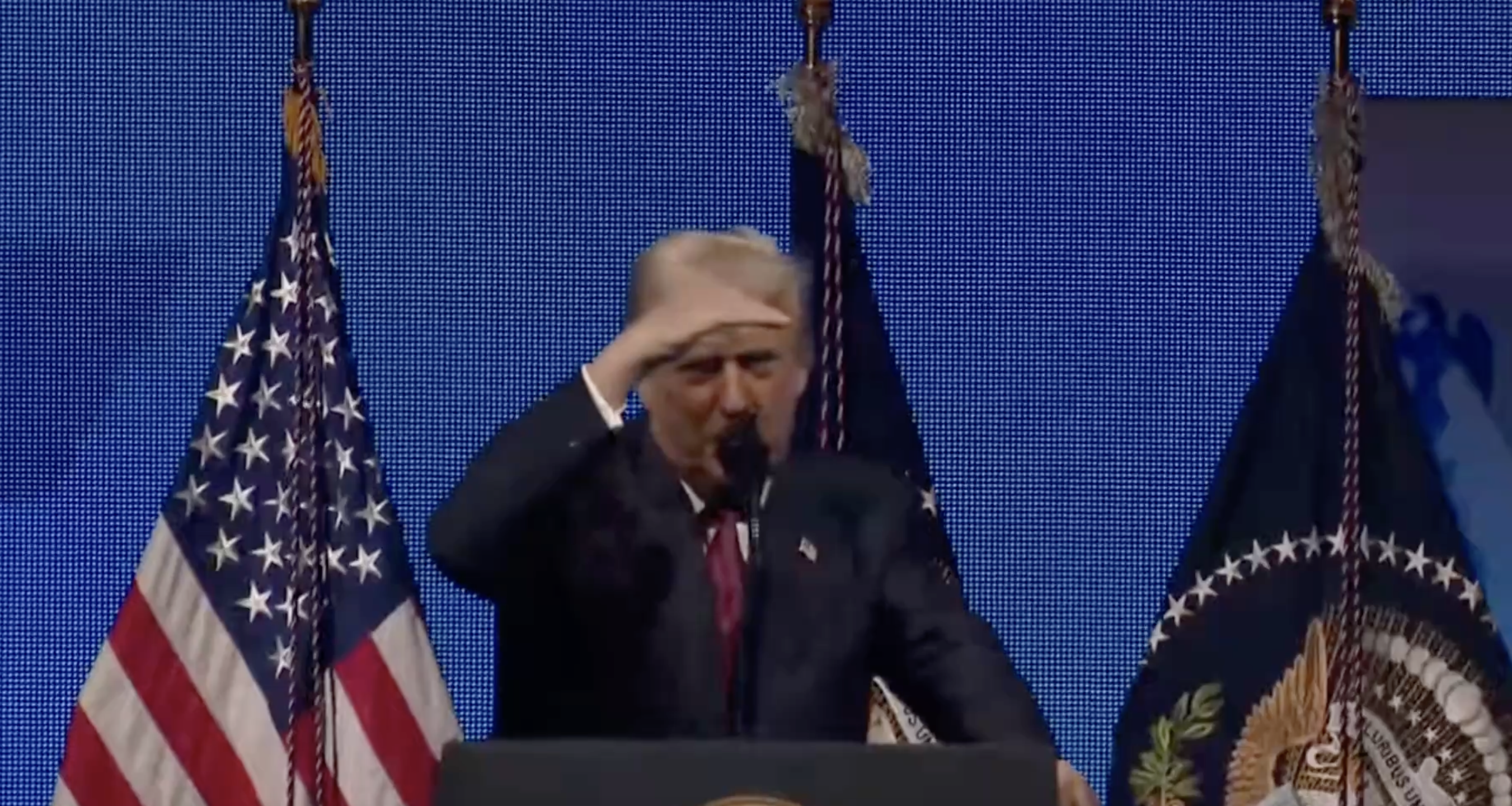 'That's a lot of press, fake news!': Trump puts his childish behavior ...