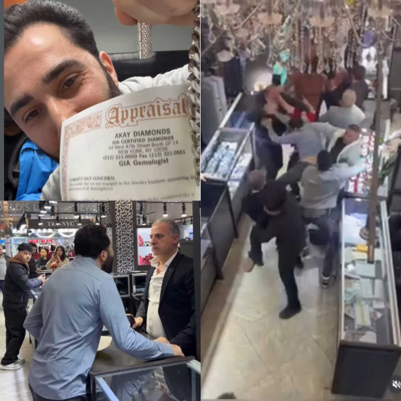 NJ jewelers arrested after viral Diamond District brawl with TraxNYC ...
