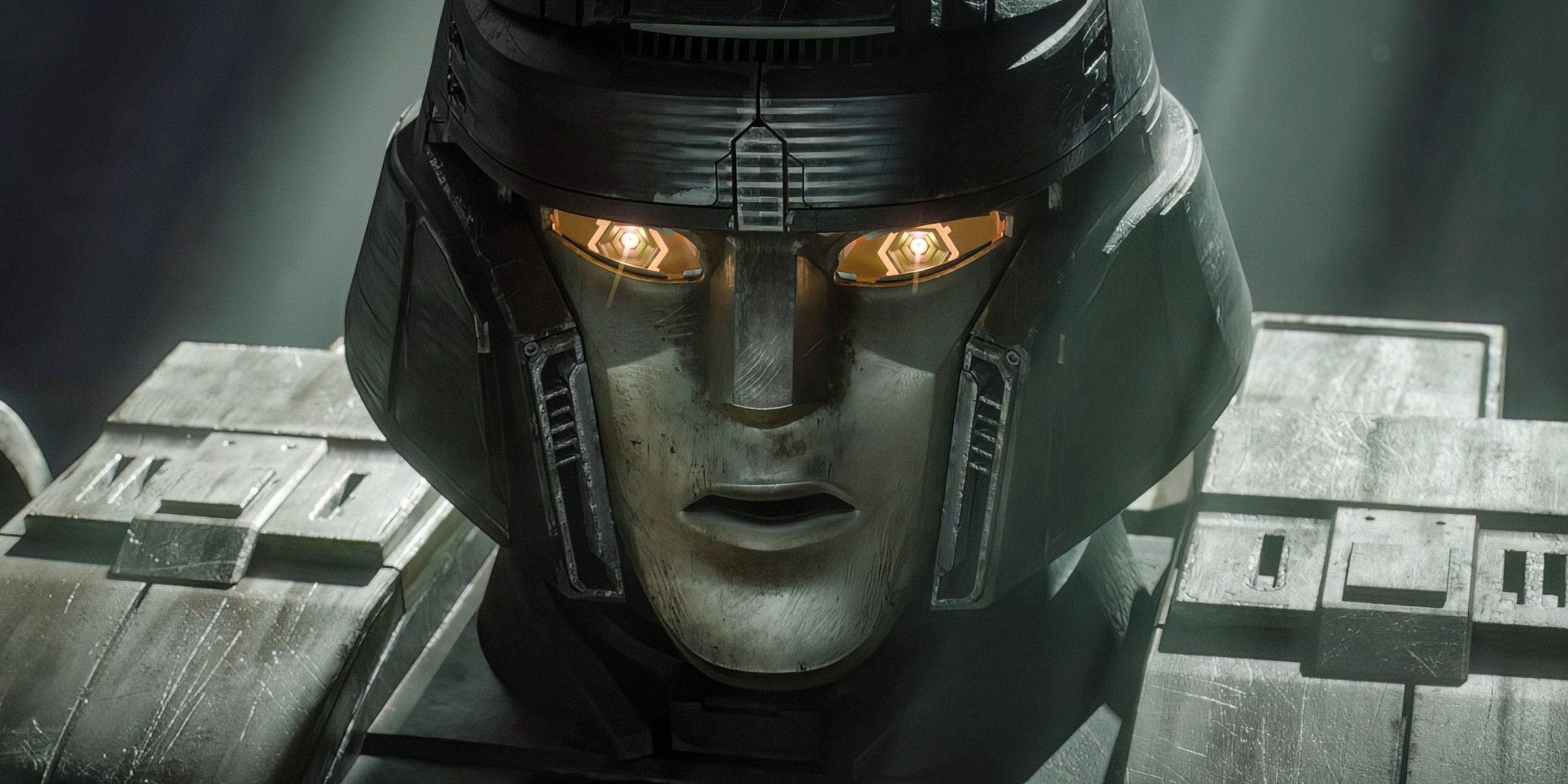 Megatron had the darkest line ever in Transformers One