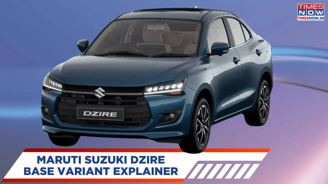Maruti Suzuki Dzire base variant explained - what Rs 6.25 lakh LXi MT ...