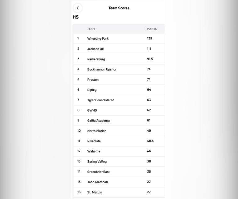 Wheeling Park girls wrestling wins team title at Winter Classic
