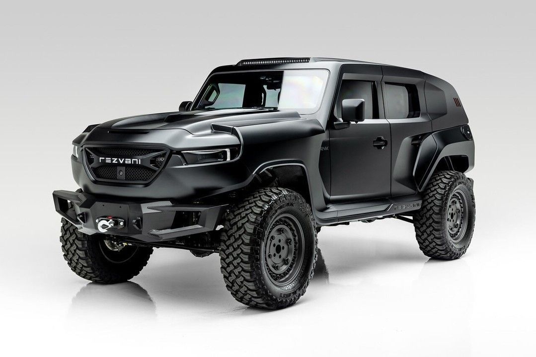 The 1,000 HP apocalypse ready beast: Rezvani teases the 2026 tank ...