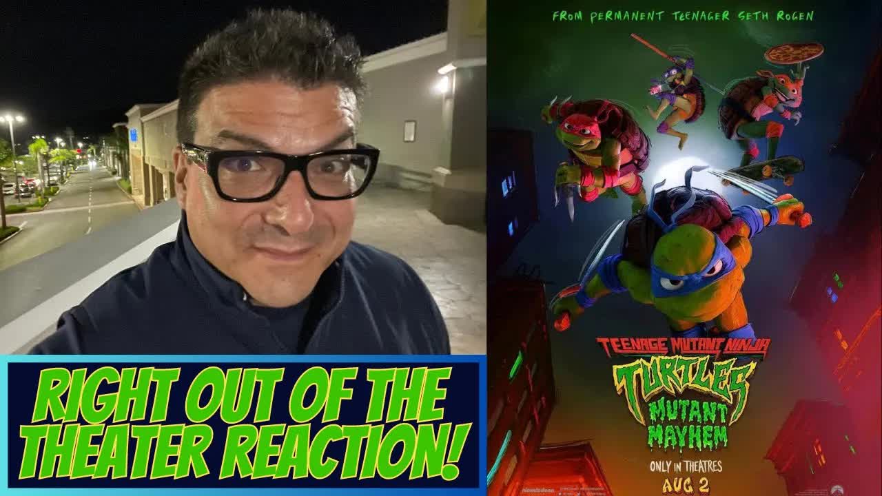 Teenage Mutant Ninja Turtles: Mutant Mayhem - Right out of the theater ...