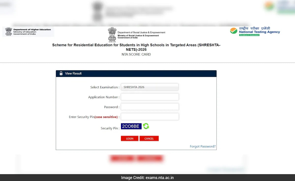NTA scheme for residential education for students in high schools in ...
