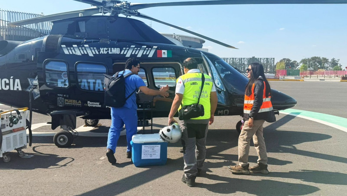 Poblano dona hígado y salva una vida en la CDMX