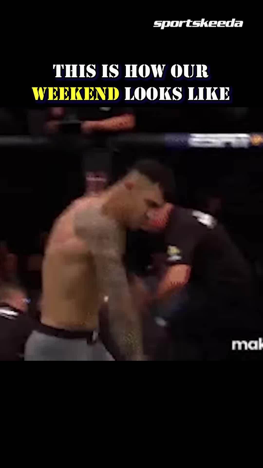 This is how our weekend looks like #mma #iliatopuria #maxholloway # ...