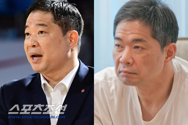 Hyun Joo-yup, noticeably emaciated and aging. 'You lost 40kg'