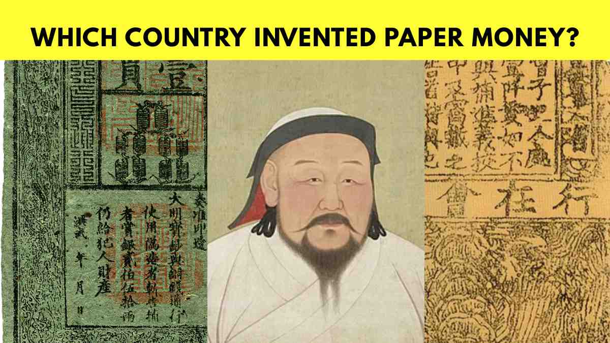 Which country introduced paper money to the world?