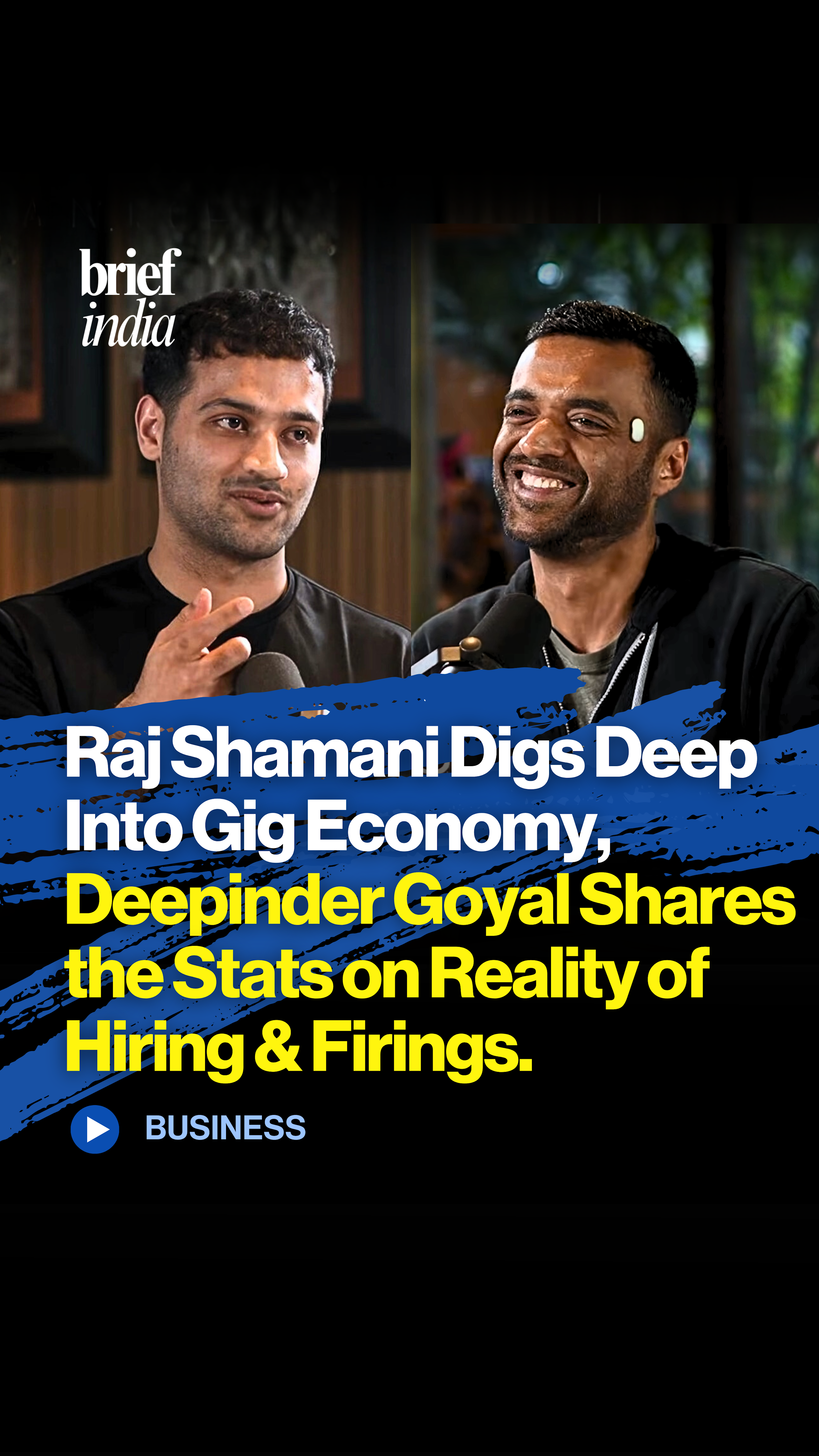 Gig work reality: Deepinder Goyal breaks down hiring and firings