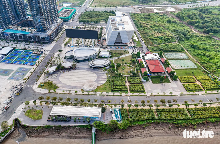 Bờ Thủ Thiêm sông Sài Gòn: Chuyển mình từ lau sậy đến đồng hướng dương ...