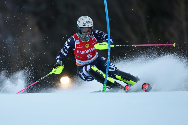 Swiss skier Rast challenges Shiffrin's dominance in slalom again at ...