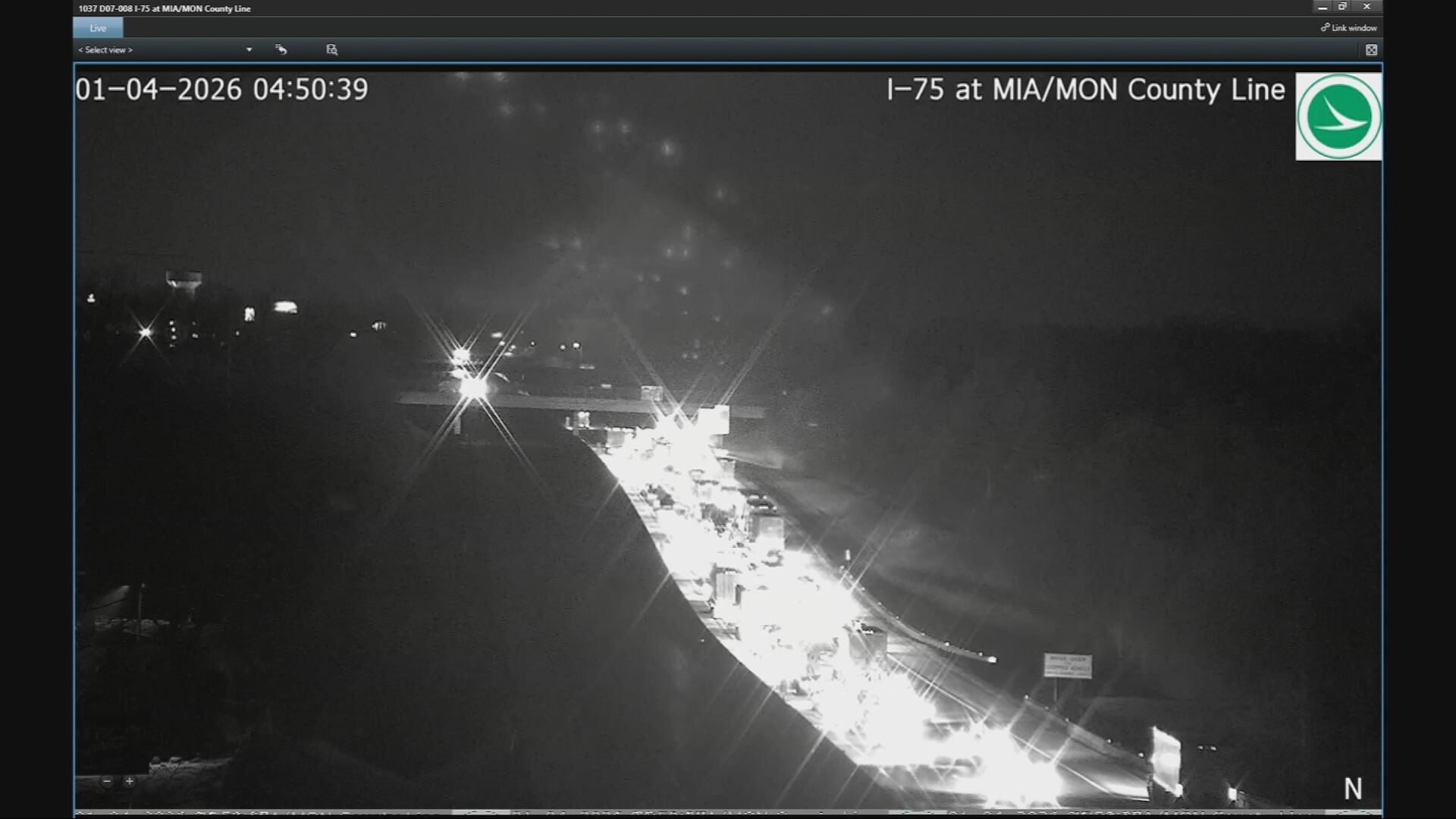 Cruiser struck, all lanes closed after 2 separate crashes on I-75 ...